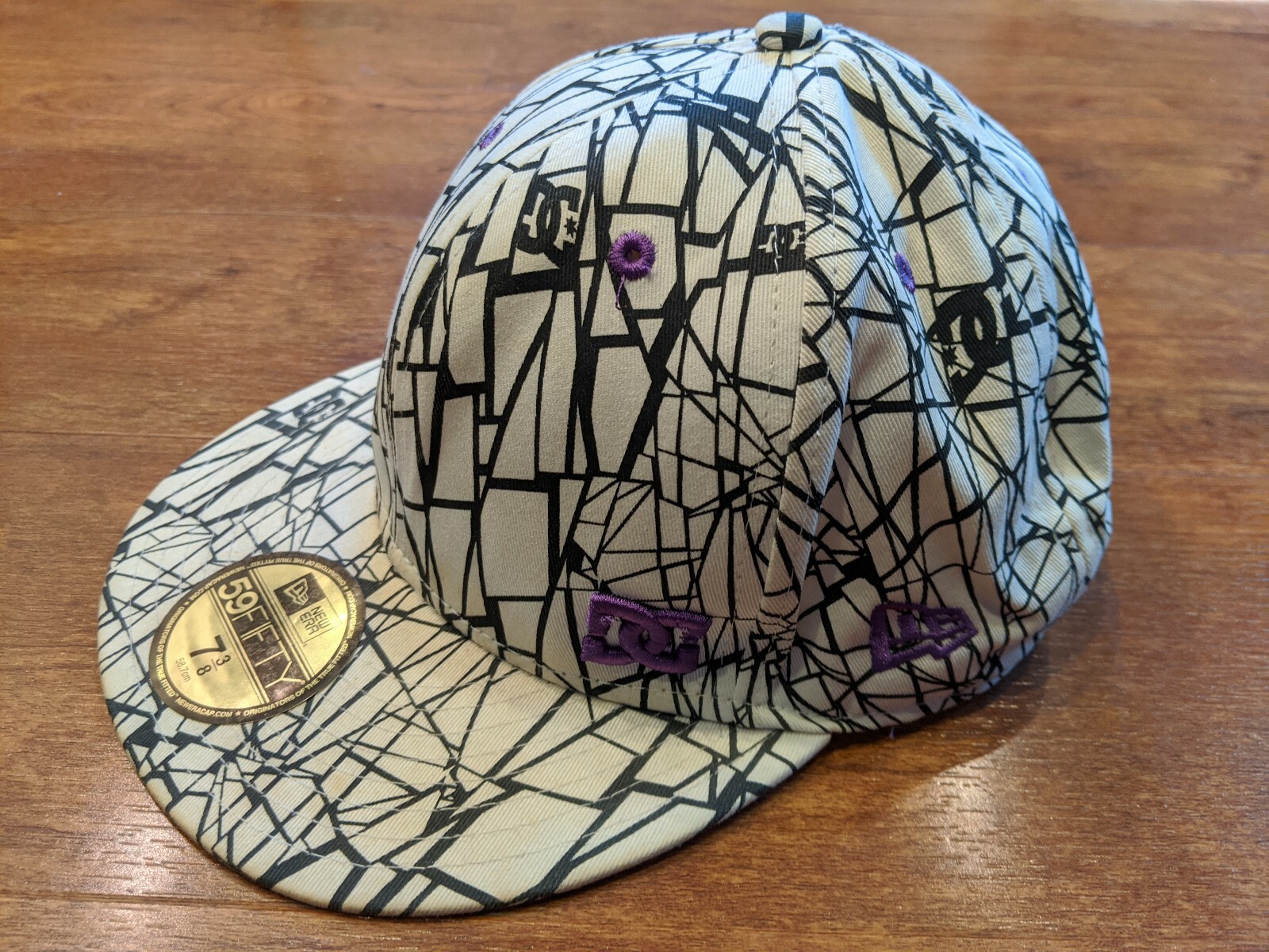 DC SHOES - 59FIFTY New Era - Fitted Hat Cap - White /… - Gem