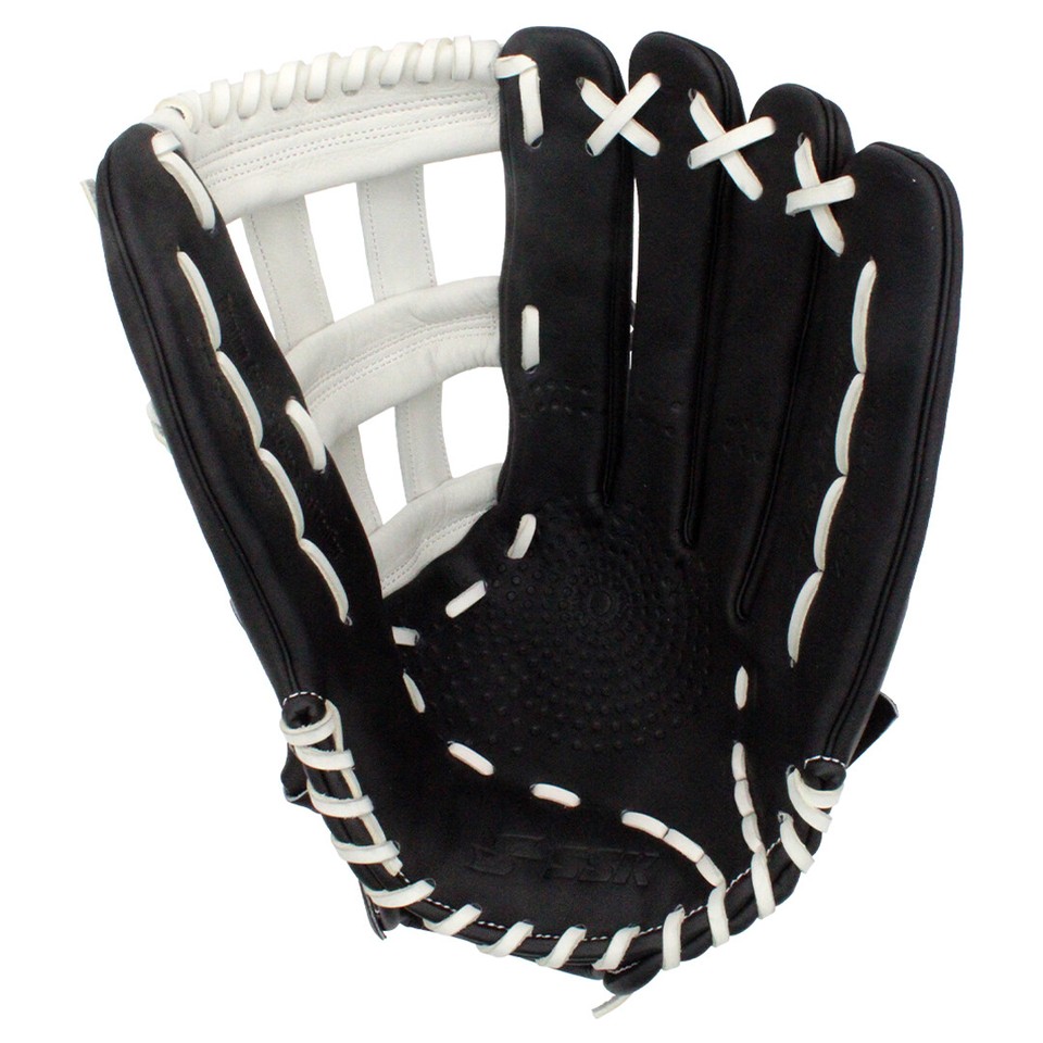 SSK ZSLOW DIMPLE 14" Slowpitch Softball Glove ZSD-1400BLKWHT3 | eBay