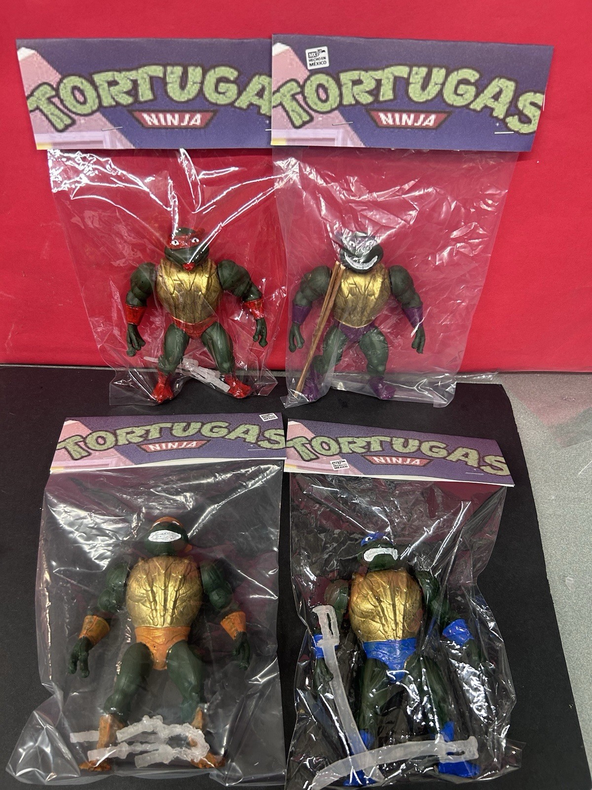 ko Master Of The galaxy Mexican Motu Bootleg Rare Tmnt Set Ralph Mickey ...