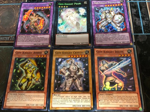 Gem-Knight AMBER + Citrine +Crystal + Iolite + PEARL + Prismaura 1st ...