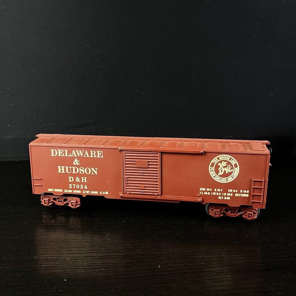 Kusan KRIS MODEL TRAINS Delaware & Hudson Freight Car #27034 New | eBay