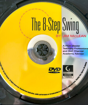 The 8 Step Swing DVD By Jim McLean - Disc/ Case Only. No Art | eBay