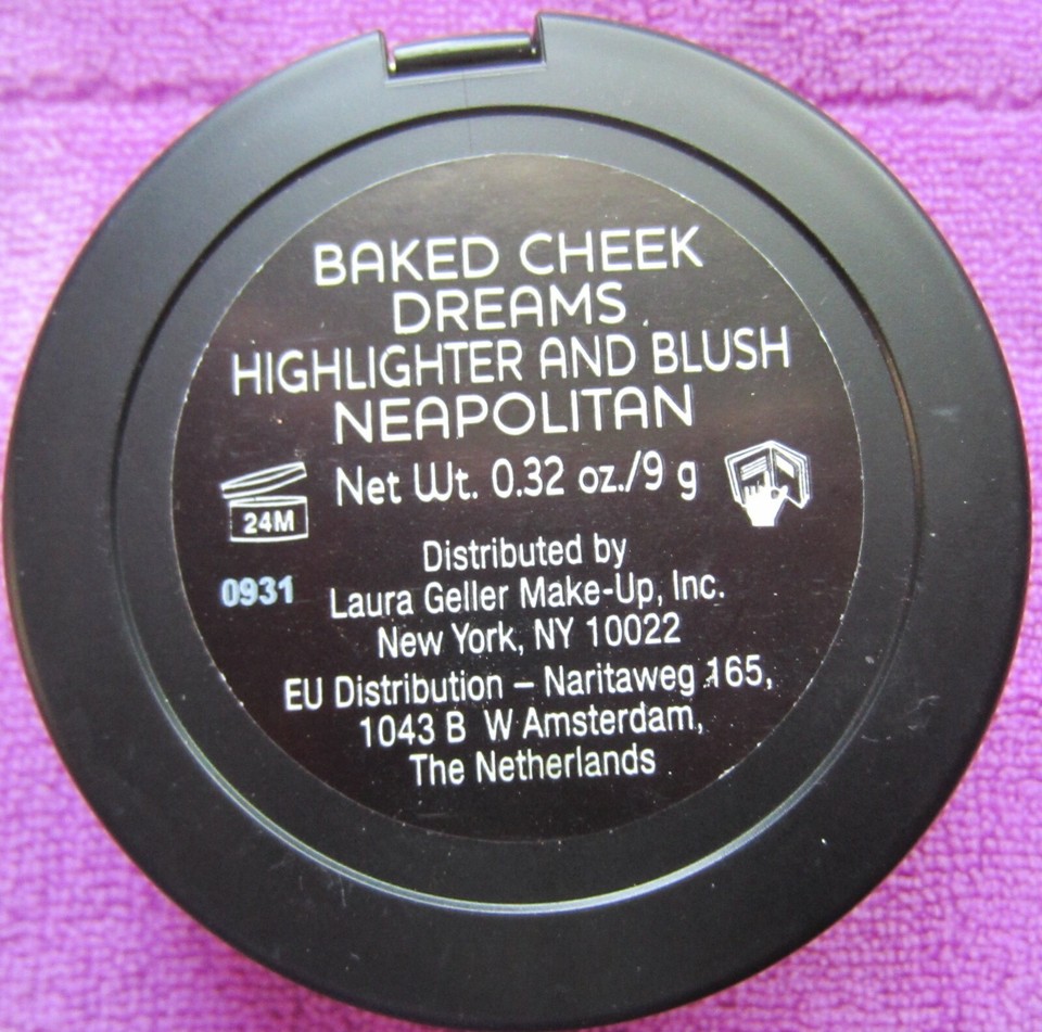 Laura Geller Neapolitan blush w/ FRENCH VANILLA HIGHLIGHTER - .32 oz ...