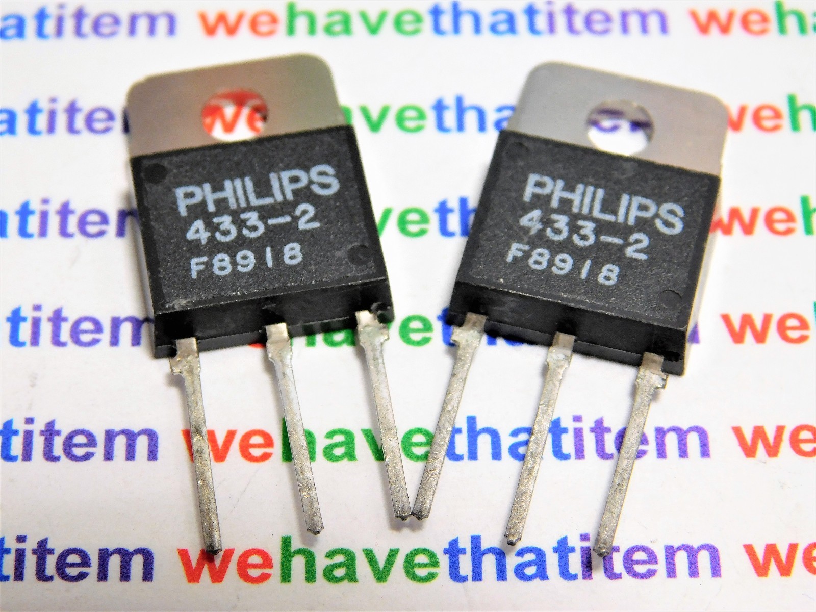 433-2 / TRANSISTOR / 2 PIECES (qzty) | eBay