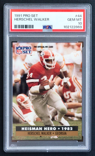 1991 Pro Set - Heisman Hero Herschel Walker #44 for sale online | eBay