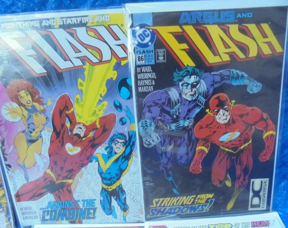 DC Comics The Flash 1987 Series 38 Issue Lot #4 7 8 10 14 15 20 21 23 ...