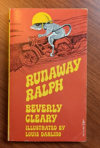 Runaway Ralph by Beverly Cleary 1974 Archway Pocket Books paperback ...