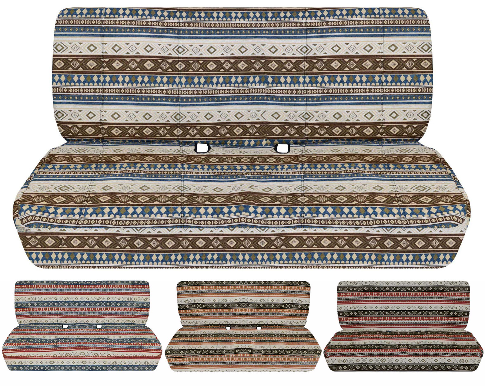 Cool Aztec Boho Truck pickup Bench car seat cover fits 1953-1978 Ford ...