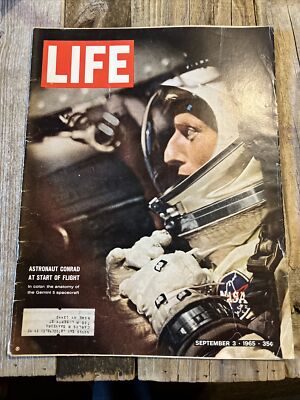 Vintage September 3, 1965 LIFE Magazine - ASTRONAUT CONRAD | eBay