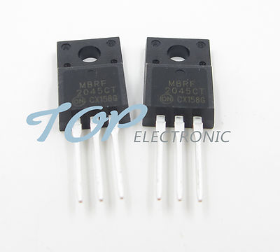 2pcs MBRF2045CT MBRF2045 Schottky Rectifier TO-220 NEW | eBay