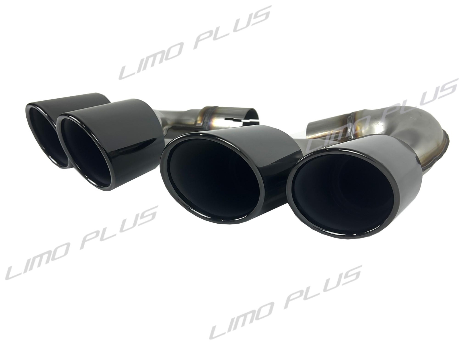 Gloss Black Exhaust Tips Replace for BMW X5 G05 X6 G06 X7 G07 40i ...