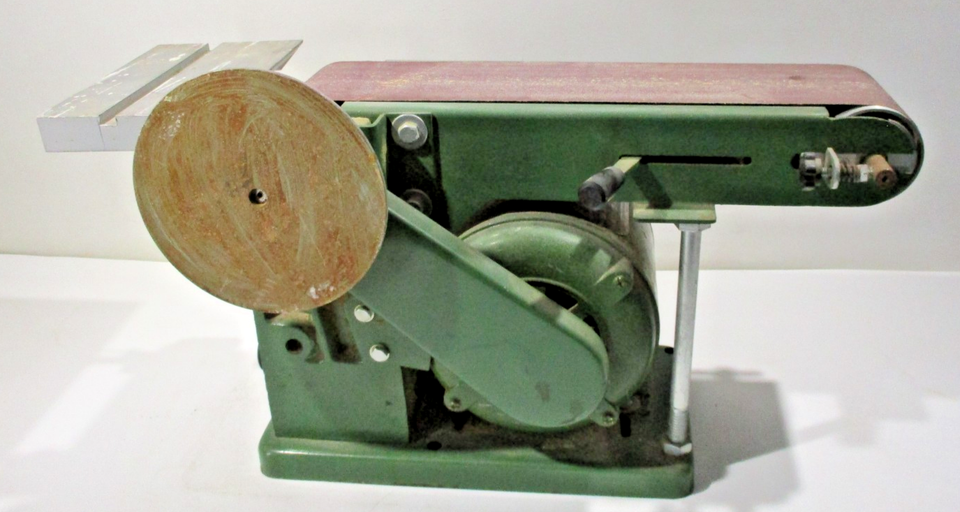 Vintage Central Machinery 929 4" Belt 6" Disc 1/2-HP Table Top Sander ...
