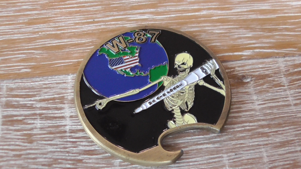 DOE NNSA Pantex Nuclear Plant Minuteman III W87 Mk 21 Challenge Coin # ...