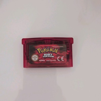 Pokémon Ruby Nintendo Game Boy Advance (GBA) - Full Pokedex - Event ...