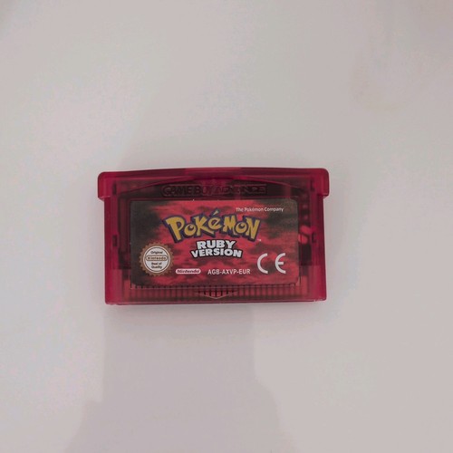 Pokémon Ruby Nintendo Game Boy Advance (GBA) - Full Pokedex - Event ...