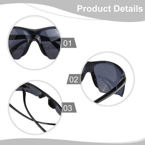 Complete Eye Protection Safety Glasses for Dust Sand Wind and Sun ...