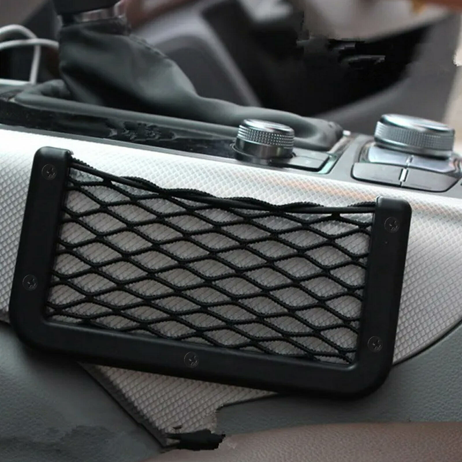 3X MOTORHOME CAMPER VAN CARAVAN CARGO STORAGE NETS POCKETS 35*18CM ...