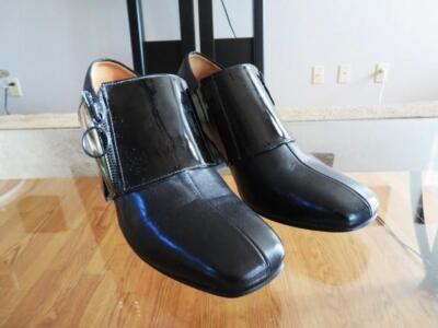 JOHN FLUEVOG Tasty Vogs Annette Vintage Side Zip Heels Shoes 8 | eBay