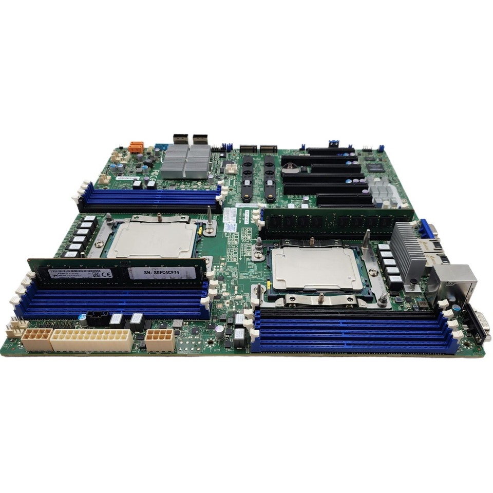 Supermicro X11DPH-T LGA 3647 DDR4 E-ATX Server Motherboard w/ 2x Silver ...