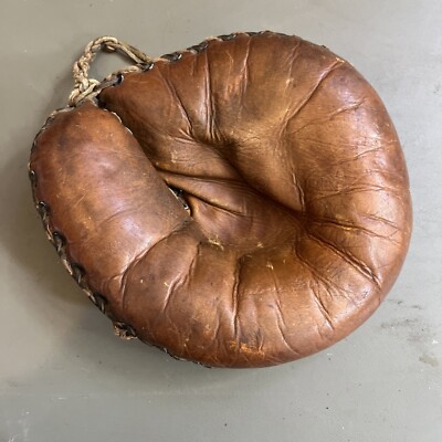 Vintage Frank Hayes Denkert Catchers Baseball Glove Mitt | eBay