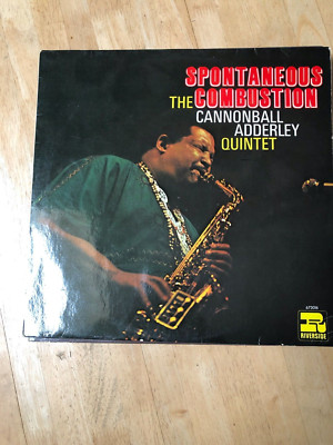 The Cannonball Adderley Quintet-Spontaneous Combustion Vinyl LP | eBay