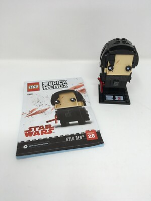 Complete Lego 41603 Kylo Ren Brickheadz manual Star Wars Empire dark ...