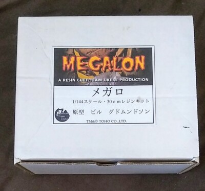 *RARE* Resin Chef/Team Ukeke Megalon Resin Model Kit Godzilla Vs ...