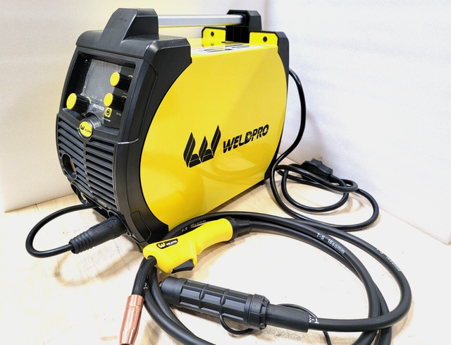 Weldpro 200 Amp LCD Inverter 5 in 1 Multi Process Welder 3 Year Dual VO ...