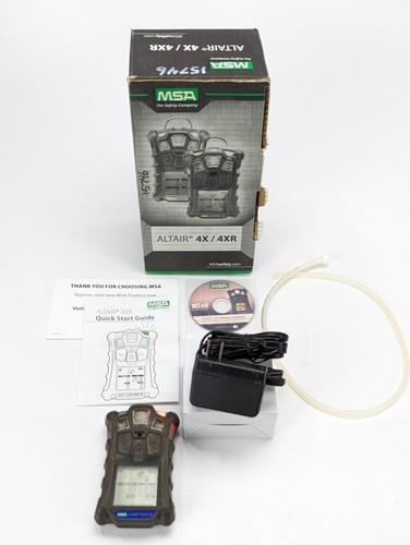 Pre-Owned MSA ALTAIR 4XR Multi Gas Detector Monitor, LEL, O2, CO, H2S ...