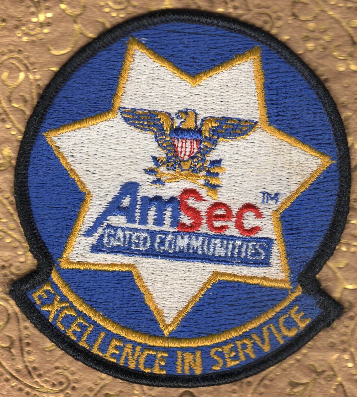AmSec Gated Communities Security Shoulder Patch | eBay