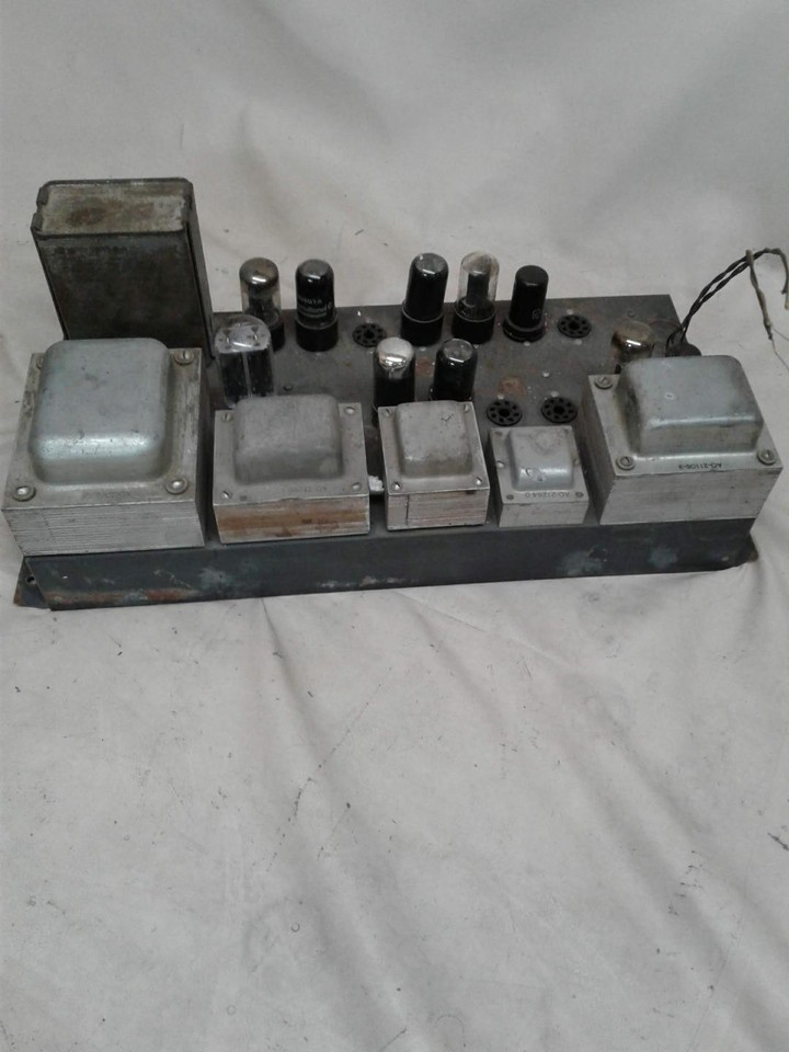vintage valve amplifier Webster / hammond PPP 6v6 115v for restoration ...