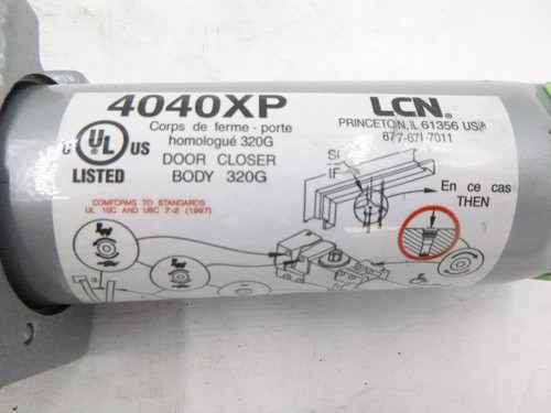 LCN 4040XP3071 Allegion Standard Body Cylinder Door Closer Assembly For ...