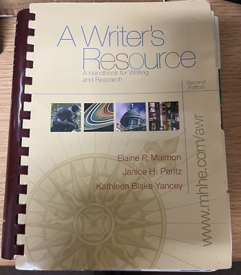 A Writer's Resource: A Handbook for Writing and Research. 2nd Edition ...