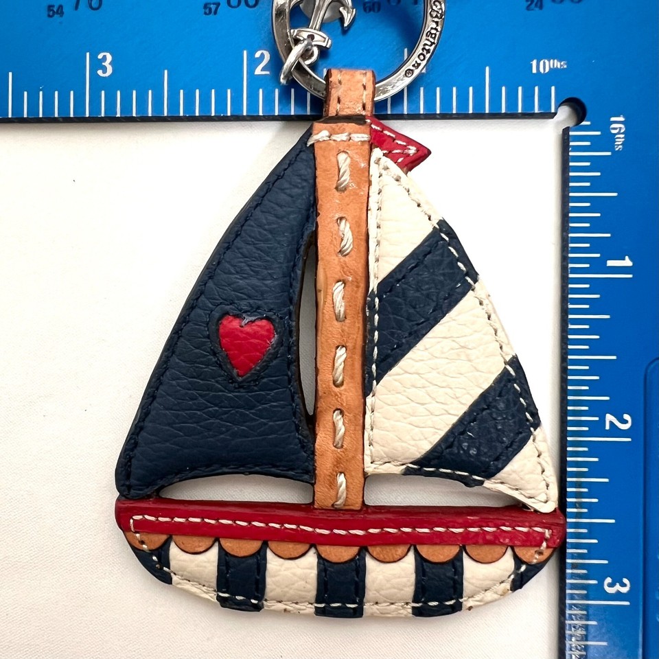 BRIGHTON Leather Handbag Charms Fobs Key Chains NWT $45-50 | eBay