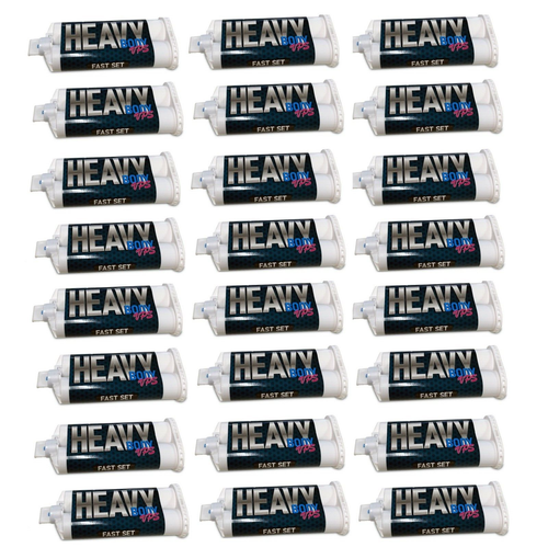 24 x Heavy Body Fast Rapid Set Impression Material, 50mL Cartridges VPS ...