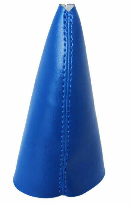Real Leather Blue Manual Shift Boot For 07-14 Mini Cooper R55 R56 R57 ...