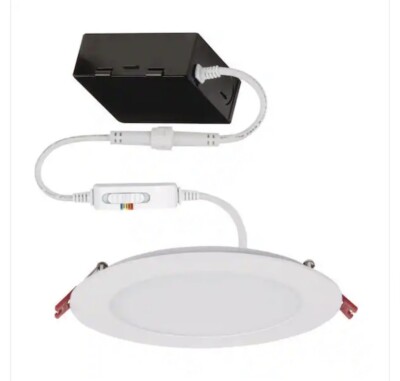 Commercial Electric 6 Inch LED Slim Color Changing Recessed Kit 💡 | eBay