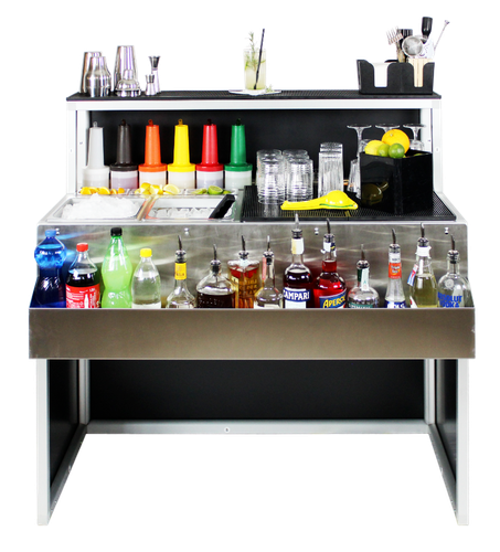 Cocktail Station PORTATILE da BARMAN - Barista Workstation 120 cm | eBay