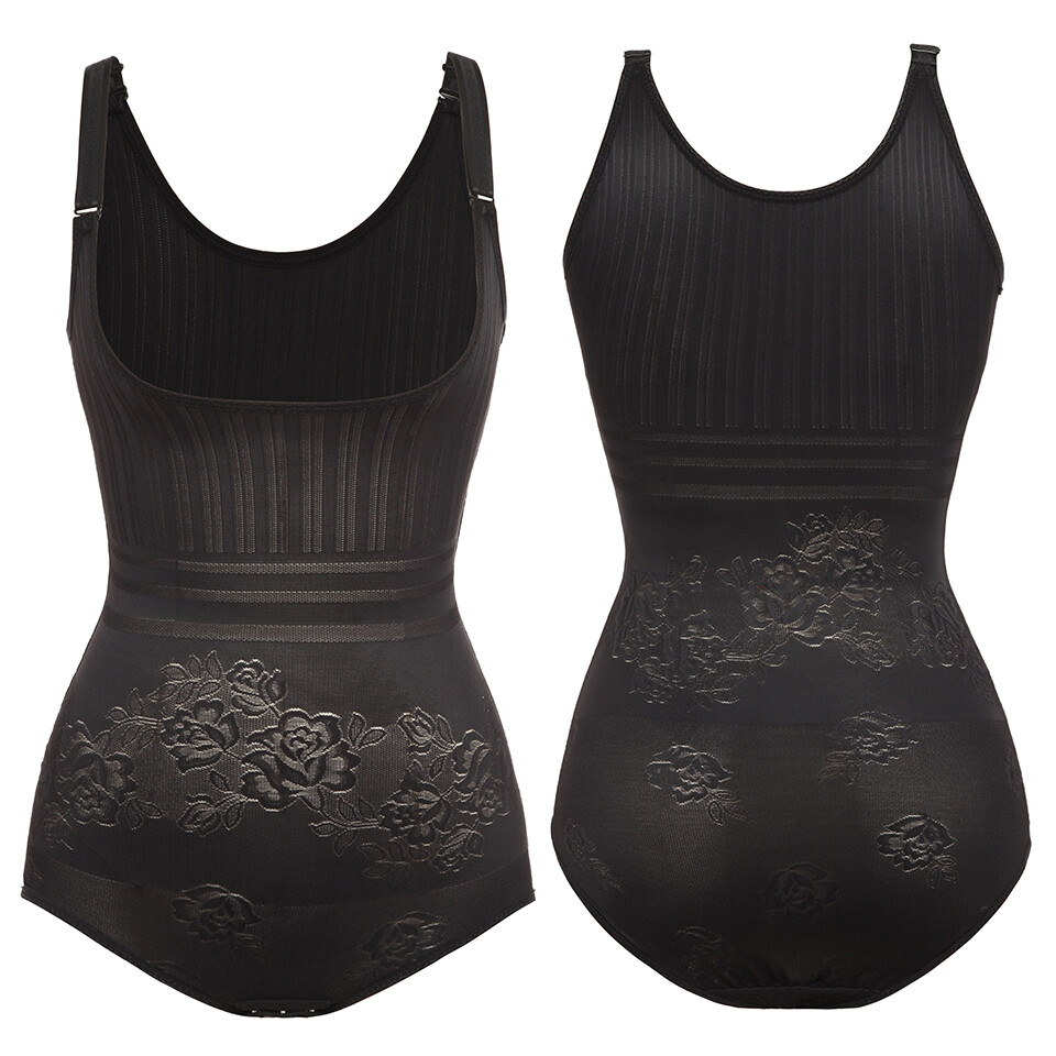 Laides Seamless Full Body Shaper Firm Tummy Control Shapewear Slimming ...