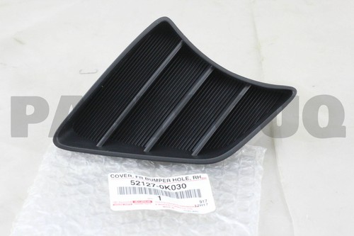 521270K030 Genuine Toyota COVER, FRONT BUMPER HOLE, RH 52127-0K030 | eBay