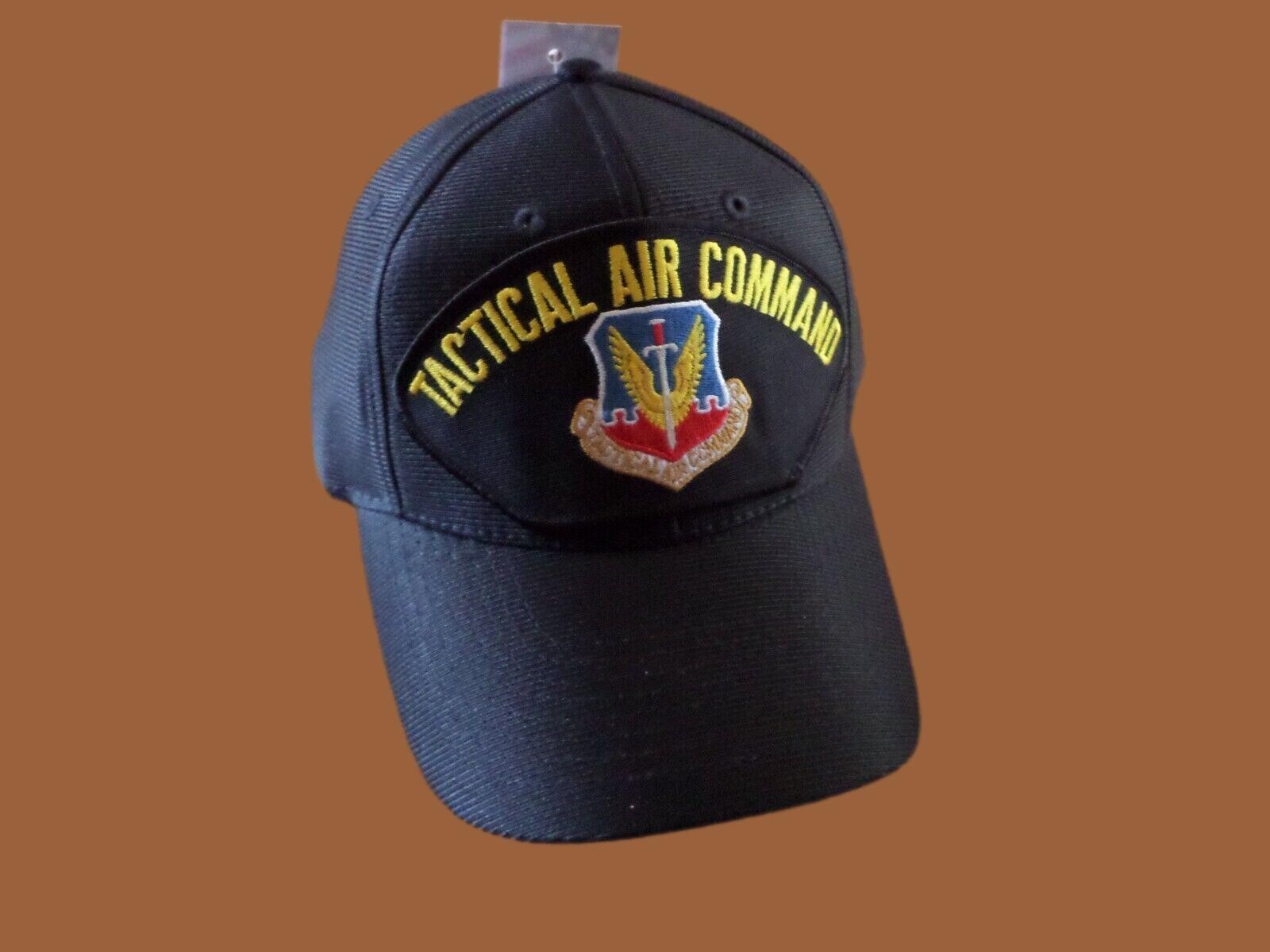 U.S AIR FORCE TAC MILITARY HAT OFFICIAL BALL CAP TACTICAL AIR COMMAND U ...