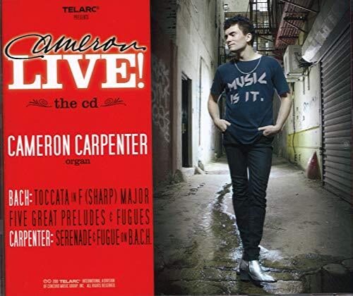 TEL3198002 Cameron Carpenter Cameron Live! ( Dvd) CD/DVD NEW ...