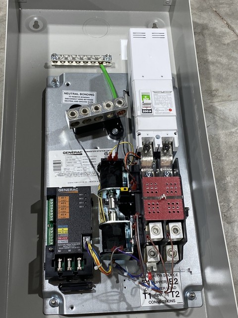 Generac 10000011659 Automatic Transfer Switch Generators Circuits for ...