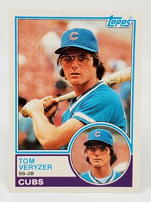 1983 Topps Traded #121T Tom Veryzer Chicago Cubs | eBay