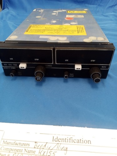 KING KX-155 NAV/COM Radio PN 069-1024-39 | eBay