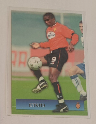 Carte Card Carta n°124 Samuel Eto'o Fils Mallorca Top Liga 2002 MUNDI ...