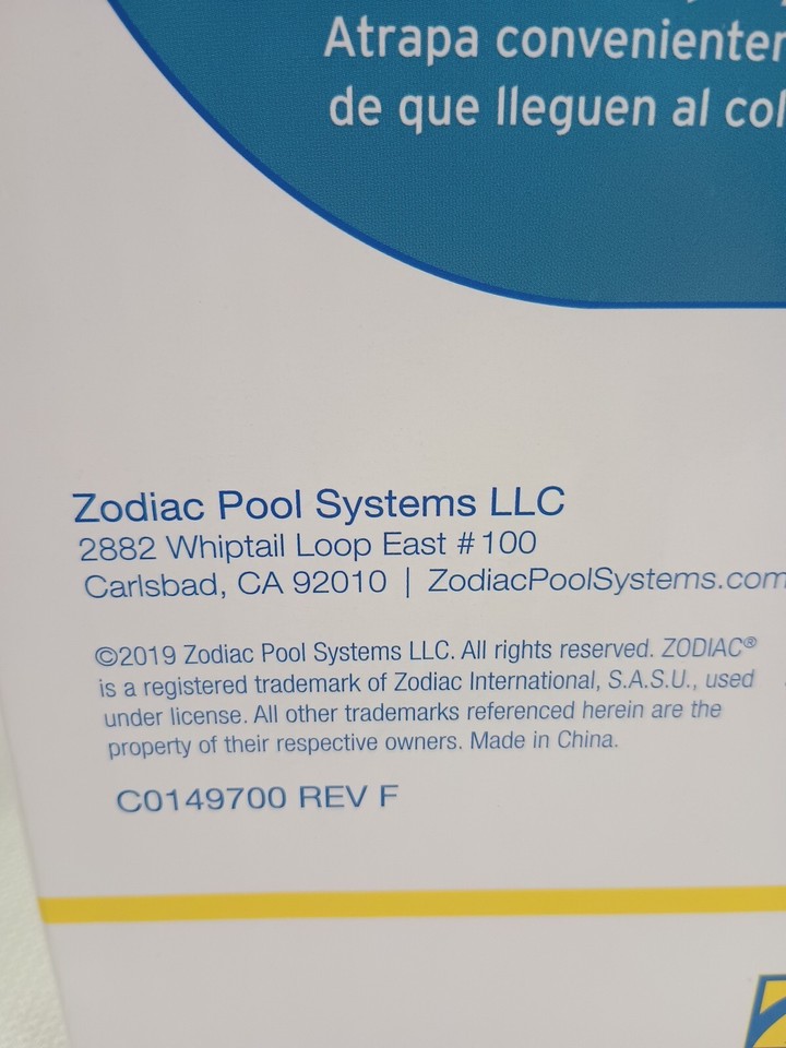 Zodiac CLC500 Cyclonic Pool Cleaner Leaf Catcher Canister 52337059589| eBay