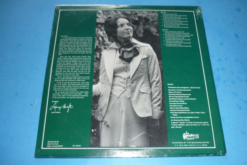 NANCY GRANDQUIST - SELF TITLED - RARE XIAN RECORD ALBUM LP - FACTORY ...