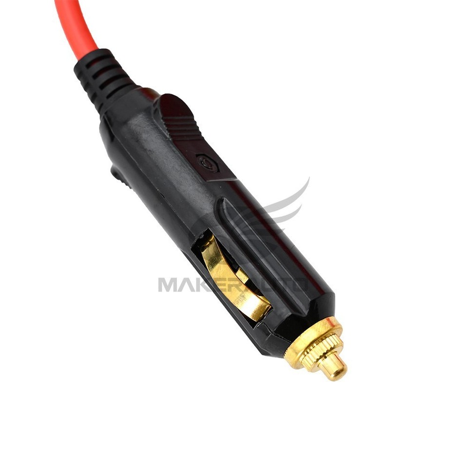 12ft 12V Car Cigarette Lighter Socket Extension Cable Cord Adapter NEW ...
