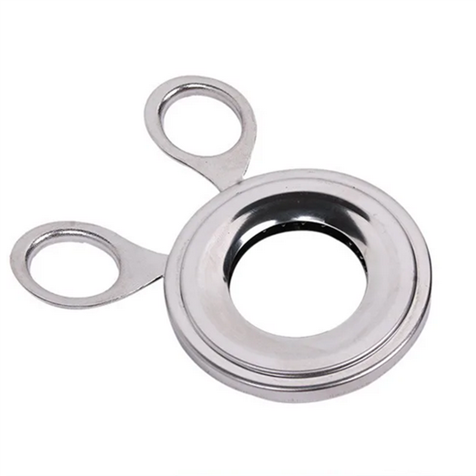 NEW Stainless Steel Egg Topper Cutter Opener Boiled Raw Egg Cracker ...